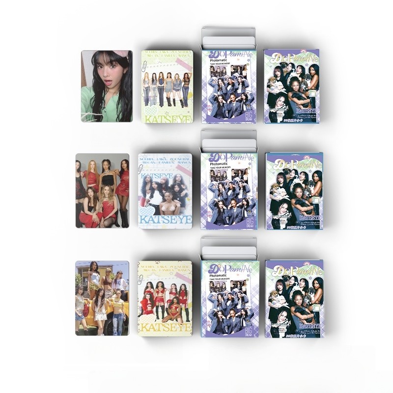 6-124 chiếc KATSEYE BEAUTIFUL CHAOS Album Lomo Cards SIS Soft Is Strong ...