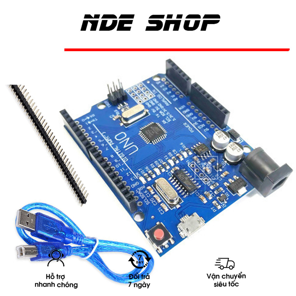 Bộ Bo Mạch Phát Triển Uno R3 ATmega328P CH340 FT232 Giao diện MICRO 16mhz Cho Arduino Cho Uno R9 ...