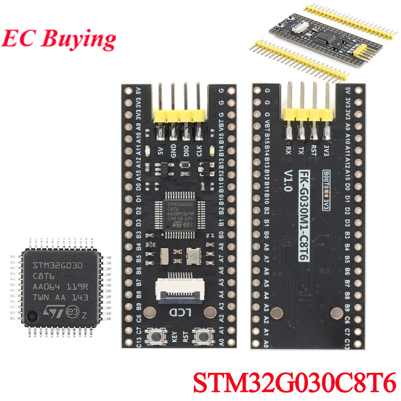 Stm32g030c8t6 Core System Learning STM32 FK-G030M1-C8T6 Mô-đun bảng phát triển SPI Giao diện LCD ...