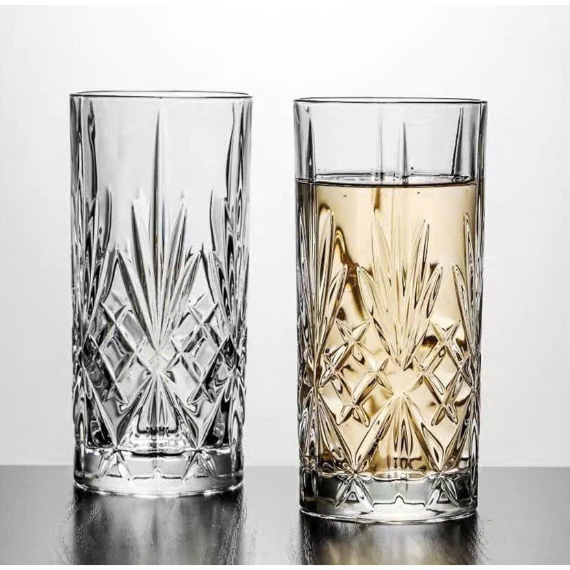 Ly Highball Khứa Cạnh/ ly thủy tinh cao cấp | Shopee Việt Nam