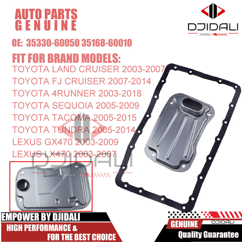 35330-60050 Bộ lọc dầu truyền động tự động có bộ đệm cho Toyota FJ ...