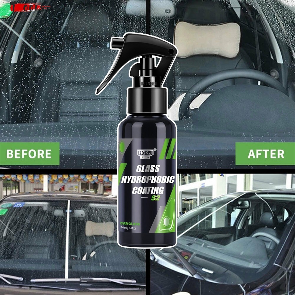 [Toyb] HGKJ-AUTO- Lớp phủ kỵ nước thủy tinh Chất chống mưa thủy tinh ô ...