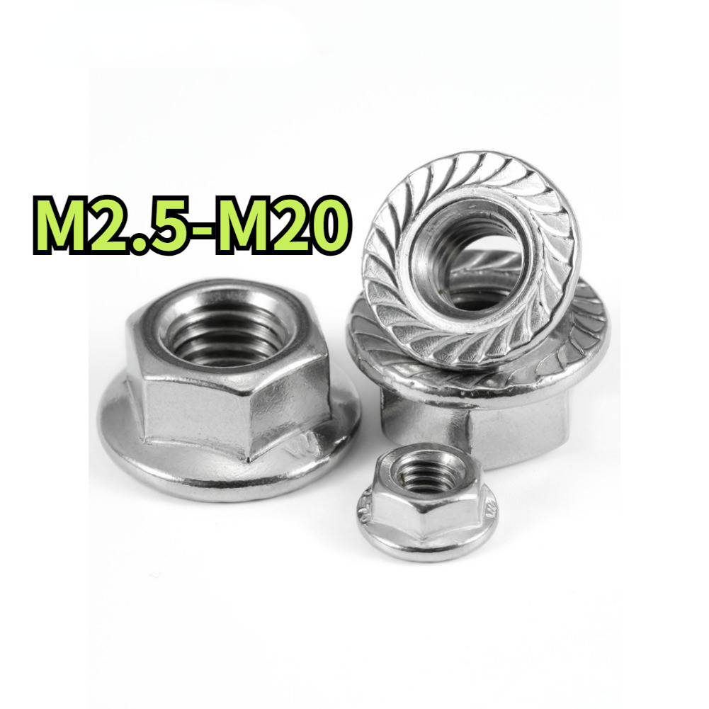 [Fgh-vn1] đai ốc, ecu liền long inox 304/316 (ê cu)/Đai ốc liền phẳng ...