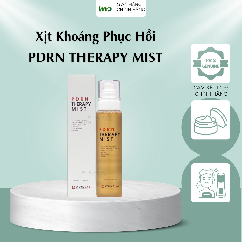 [TẶNG KEM DƯỠNG - HÀNG CHÍNH HÃNG] Xịt khoáng phục hồi và căng bóng da ...