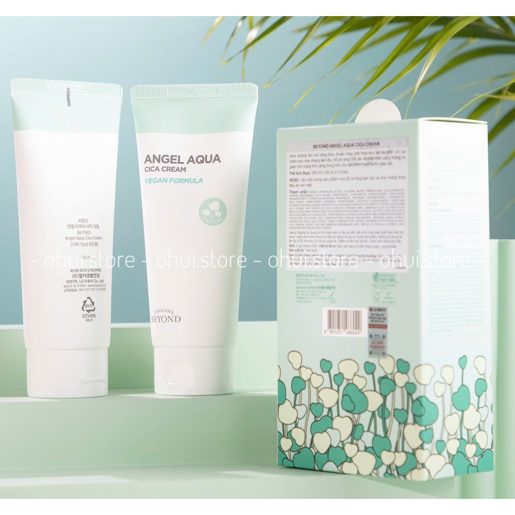 Kem dưỡng cấp ẩm phục hồi sâu Beyond Angel Aqua Cica Cream - Chính hãng LGVina tem hidden ...