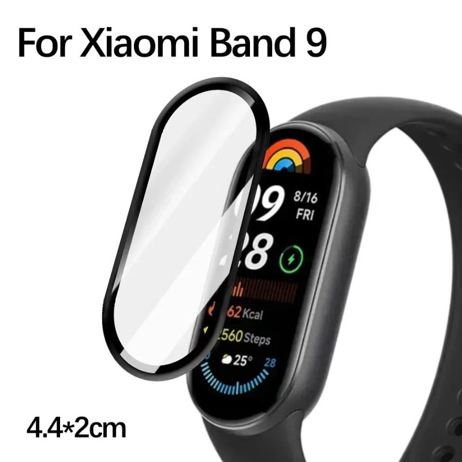 Phim Đồng Hồ Cong 3D Cho Xiaomi Band 9 Mi Band 8 8 Pro Smartwatch HD Bảo Vệ Màn Hình Trong Suốt ...