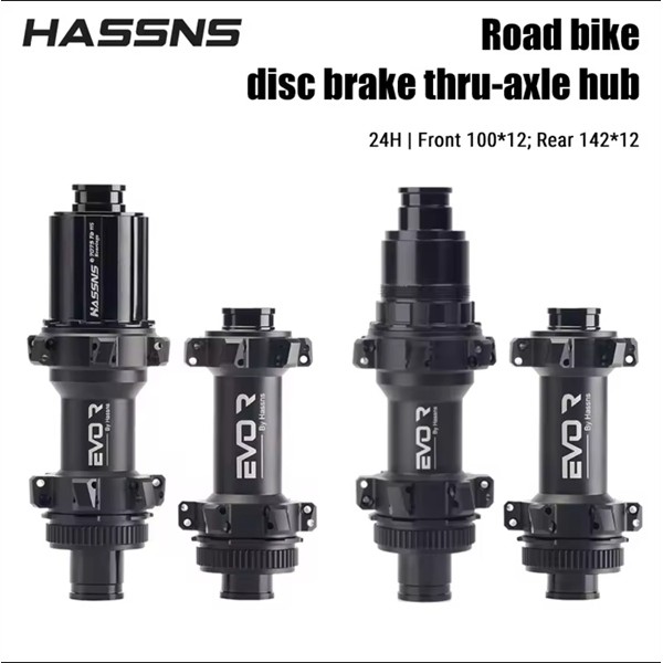 Bộ Đùm Xe Đạp Hassns Evor 24 Lỗ Hợp Kim Nhôm 8-11 Tốc Độ Trục THRU ...