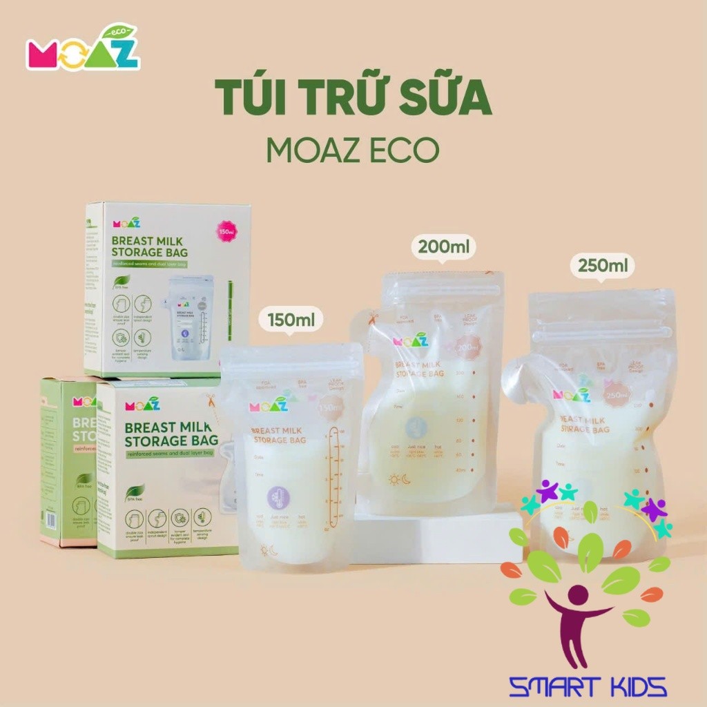 TÚI TRỮ SỮA MOAZ ECO sản phẩm mới của moaz bebe | Shopee Việt Nam