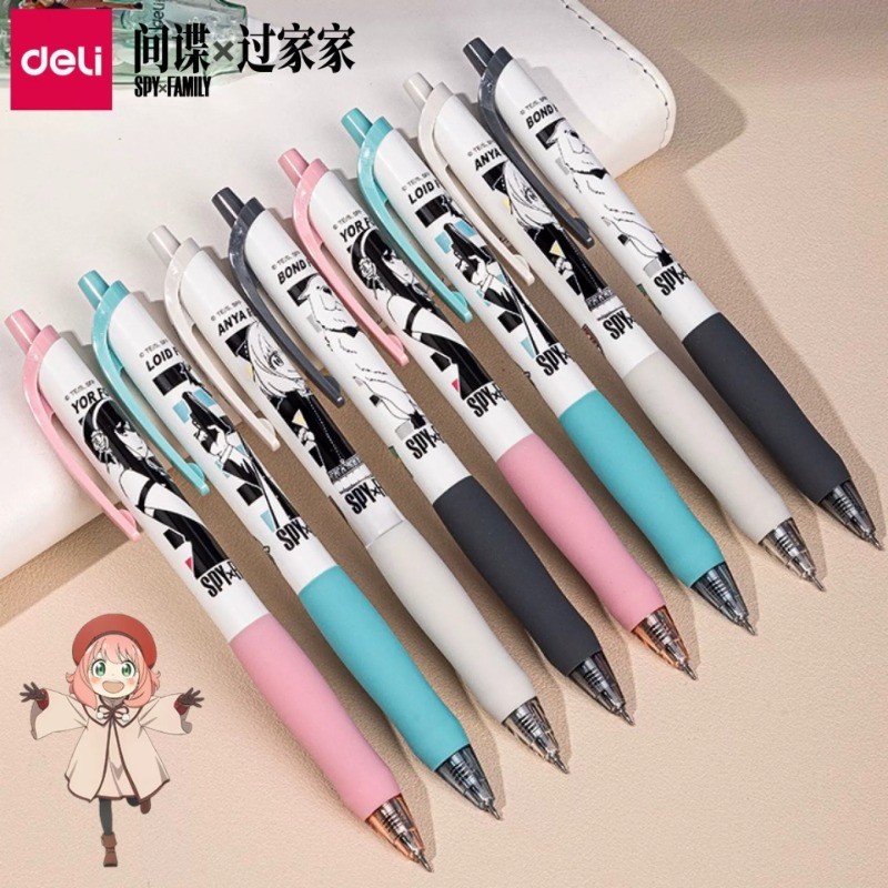 1 Chiếc Deli S60-J SPY × FAMILY Nhanh Khô Báo Chí Trung Tính 0.5mmST ...