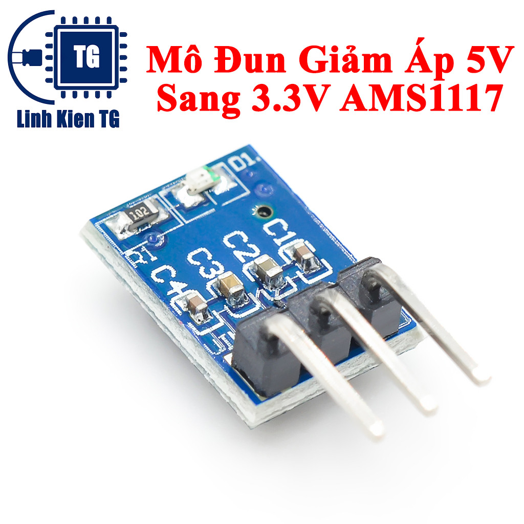 Mô Đun Giảm Áp 5V Sang 3.3V AMS1117 LDO 800MA Chuyên Dụng Chất Lượng Cao (Giá SỈ- Lẻ) | Shopee ...