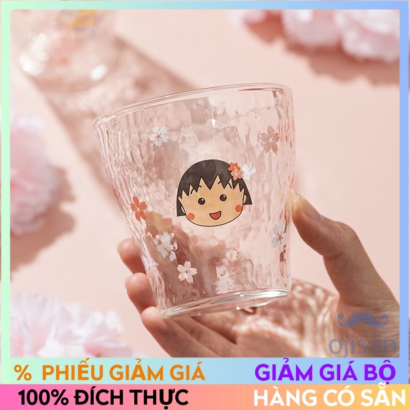 [Nhóc Maruko][Chibi Maruko] Nhóc Maruko Cốc Nước Thủy Tinh Búa | Shopee ...