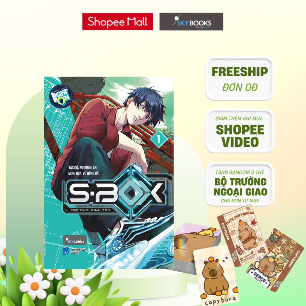 Sách - SBOX - Trò Chơi Sinh Tồn (Tập 1) | Shopee Việt Nam