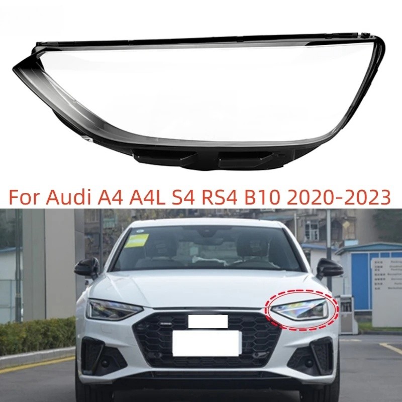 Dành Cho Xe Audi A4 A4L S4 RS4 B10 2020 2021 2022 2023 Đèn Pha Trong Suốt Ống Kính Chụp Đèn Vỏ ...