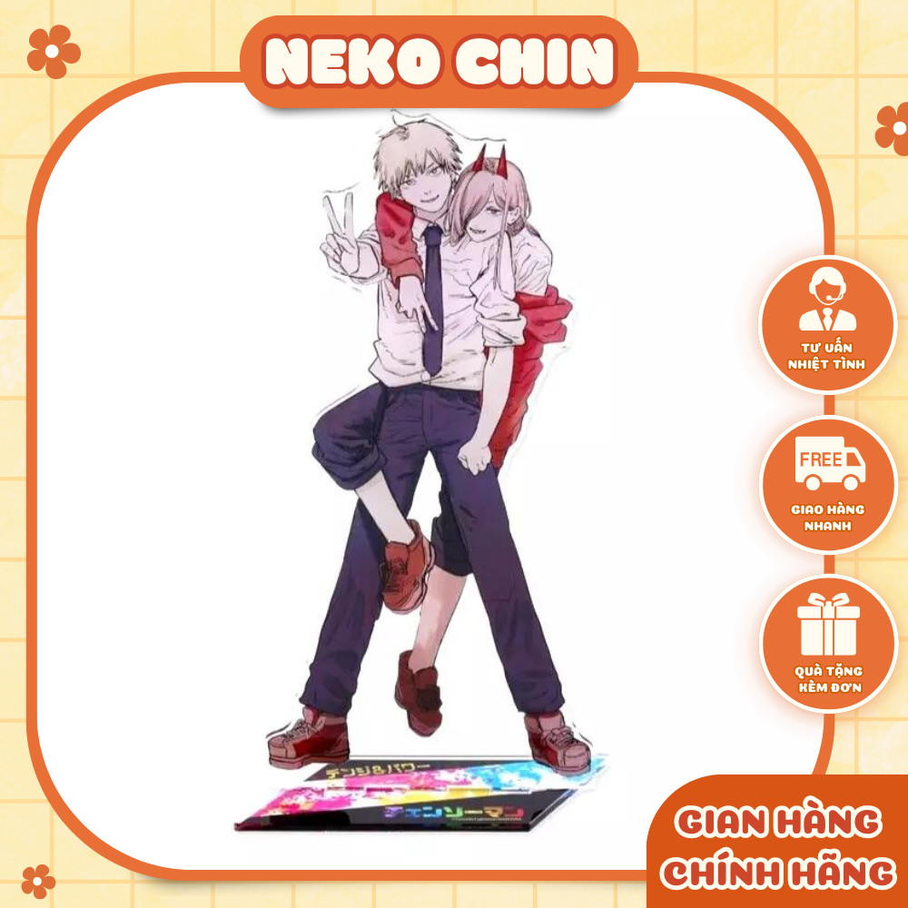 [TẶNG KÈM SLEEVES]Standee Mega Chainsaw Man - Chainsaw Man | Shopee ...