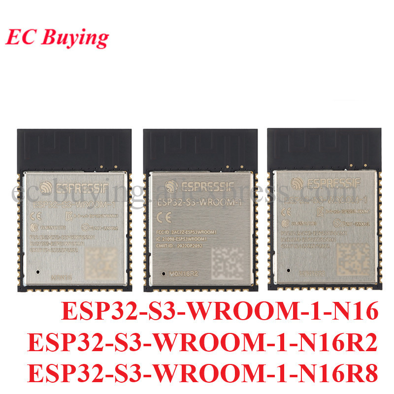 Esp32-s3-wroom-1 N16 N16R2 N16R8 ESP32-S3 WiFi Bluetooth tương thích BLE 5.0 16MB Flash 2MB 8MB ...