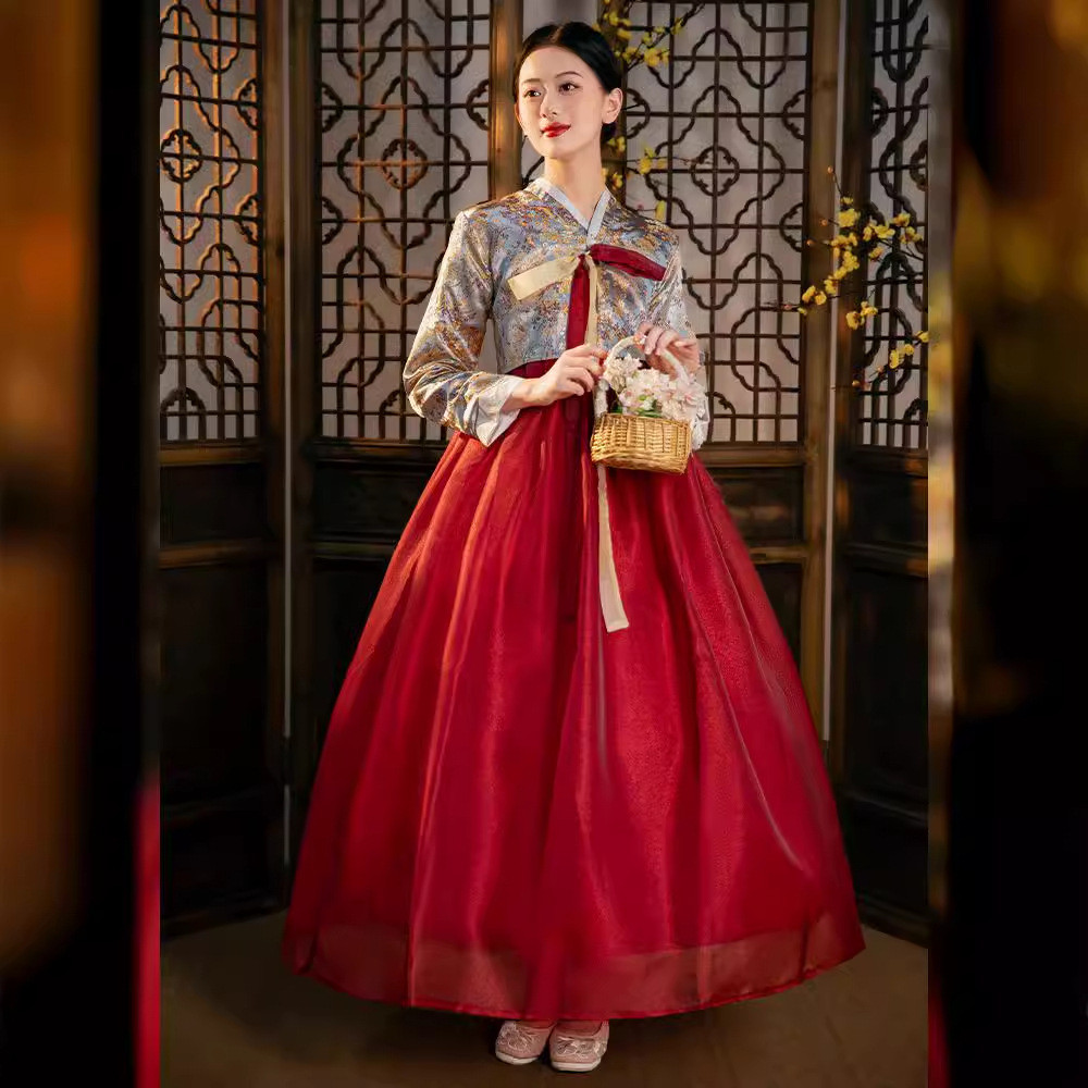 [New Products in Stock]High-End Genuine Hanbok Korean Clothing Women ...