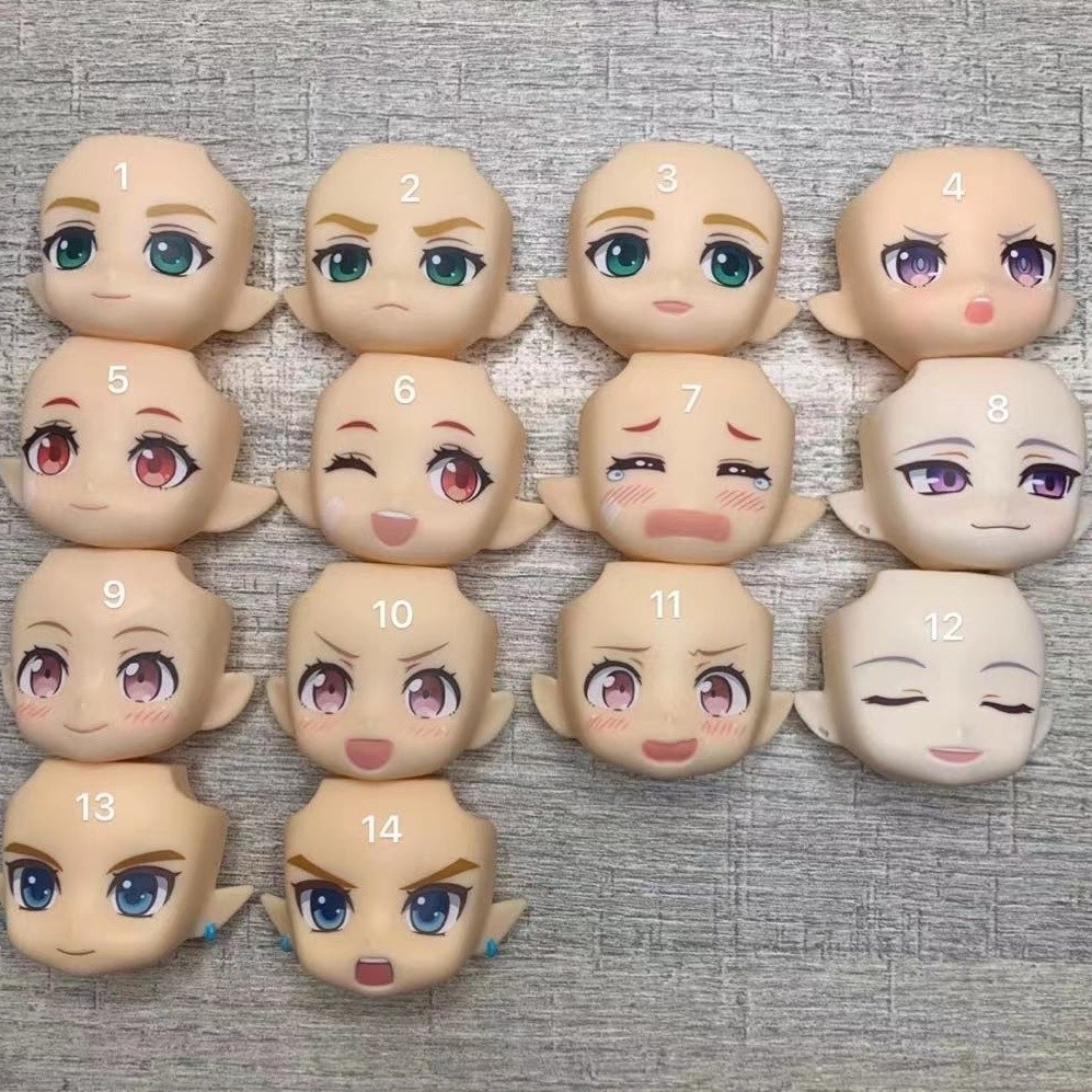 G GSC Nendoroid Face Shell Elf Ear Link Merlin Zelda Princess Hàng số ...