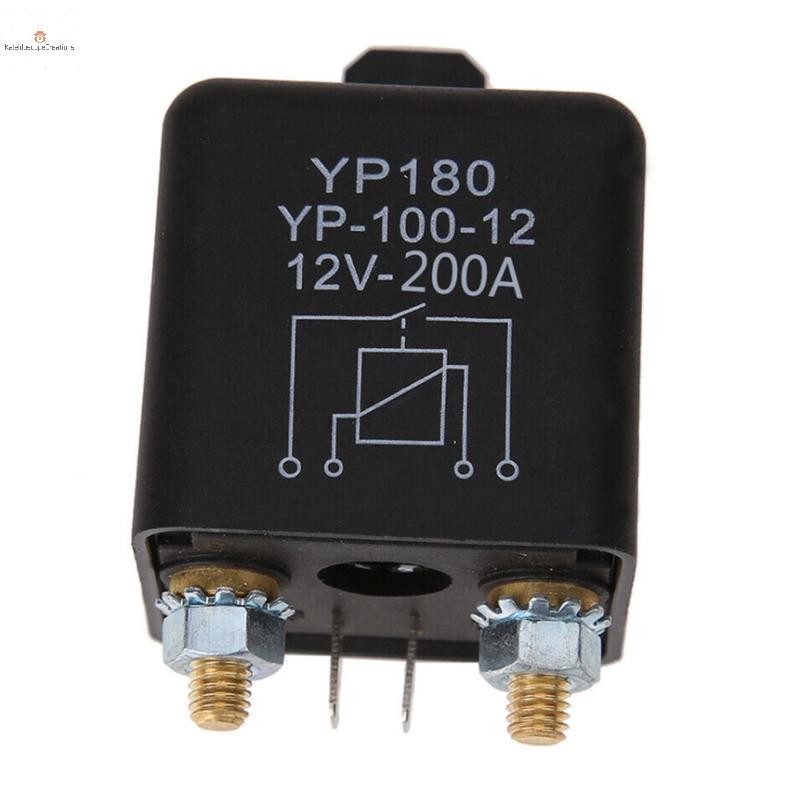 Cod 12V DC 200A Công suất cao Rơle ô tô Xe tải Động cơ Conuous Loại Công tắc ô tô mới | Shopee ...