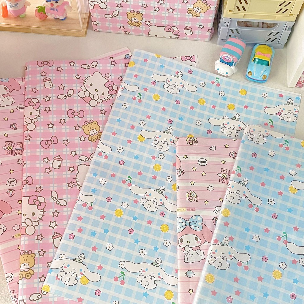 MEOWU Set 2 Giấy gói quà, Giấy Bao tập Sách khổ 35*50cm | Shopee Việt Nam