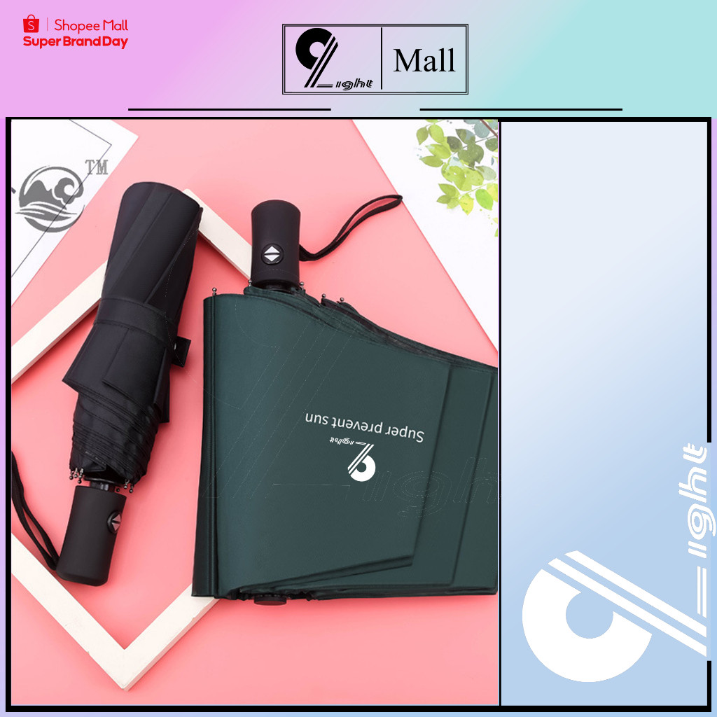 Ô che nắng che mưa uv 9 Light cao cấp đóng mở tự động | Shopee Việt Nam