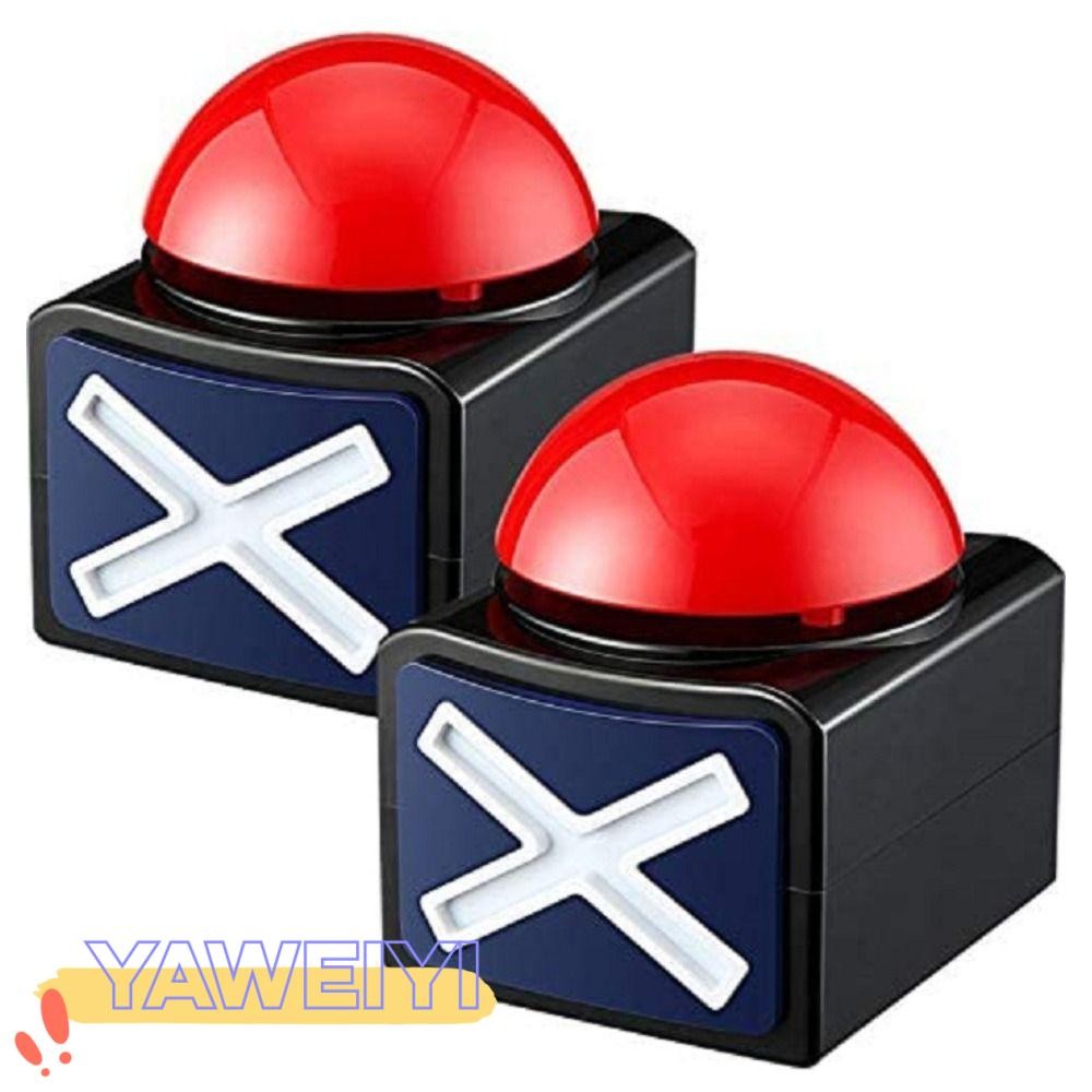 Yaweiyi Red Game Buzzer, ABS Trivia Quiz Game Answer Buzzer, Sounding ...