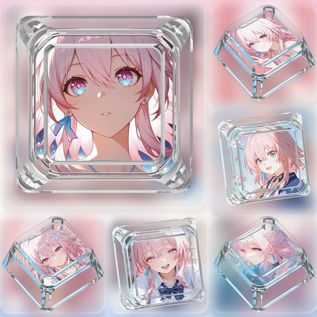 Honkai: Star Rail / Collapse Keycap Hoạt Hình Đơn Dễ Thương Anime Ngôi ...
