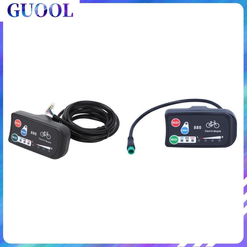 Màn hình LED GUOOL FOCAN 24V 36V 48V 810 Màn hình xe đạp điện cho bộ ...