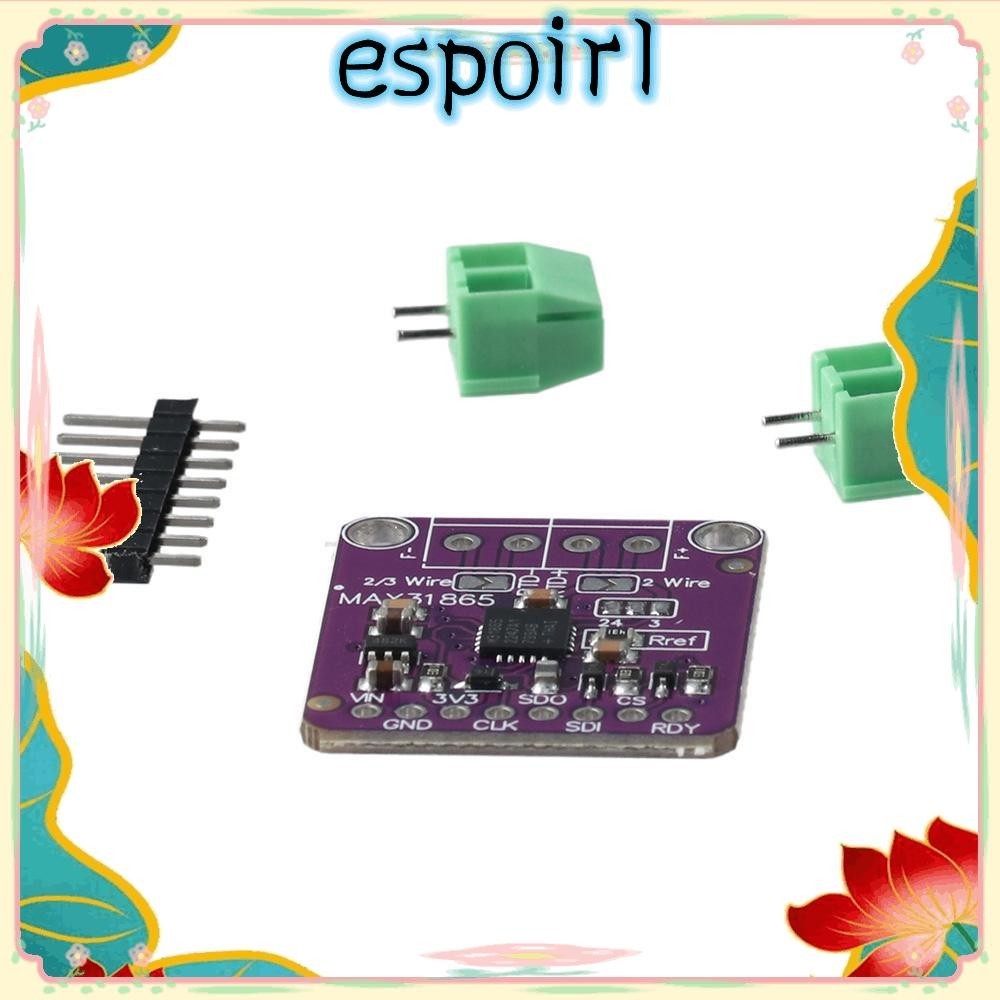 Cảm biến cặp nhiệt độ ESPO RTD, Mô-đun khuếch đại PT100-PT1000 3.3V ...