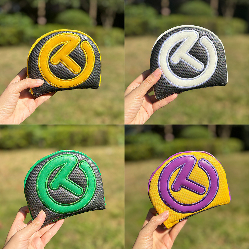 [Titleist] Golf Putter Cover Head Cover Flat Straight Lớn Nửa Tròn Đầu ...