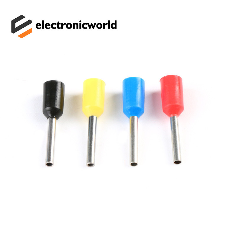 100 Chiếc E0508 Dây Hình Ống Đầu Nối Áp Lực Lạnh Thiết Bị Đầu Cuối Điện Cáp Uốn Dây Ferrules Cho ...