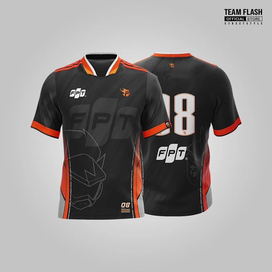 Áo đấu chính thức của Team Flash 2024. "Flash" Esports Valorant Game ...