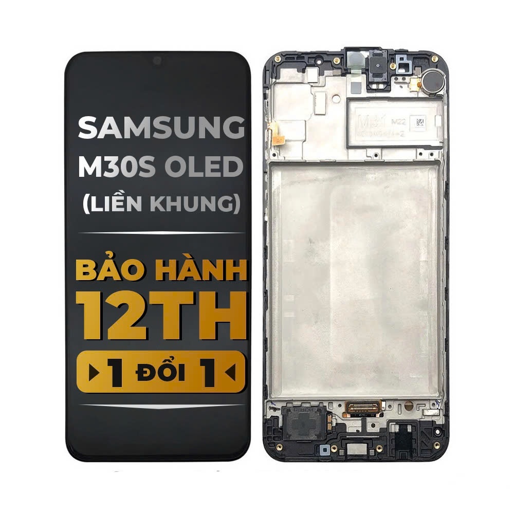 Màn hình thay thế cho điện thoại Samsung M30/M21/M31/ M30S OLED (LIỀN KHUNG) | Shopee Việt Nam