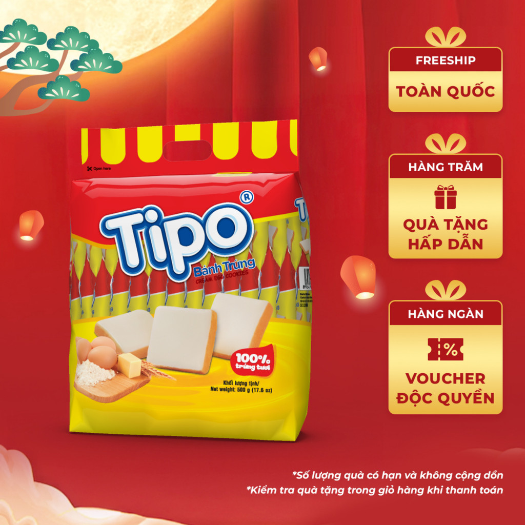 Bánh Tipo Trứng Nướng Vị Sữa 500g Hữu Nghị | Shopee Việt Nam