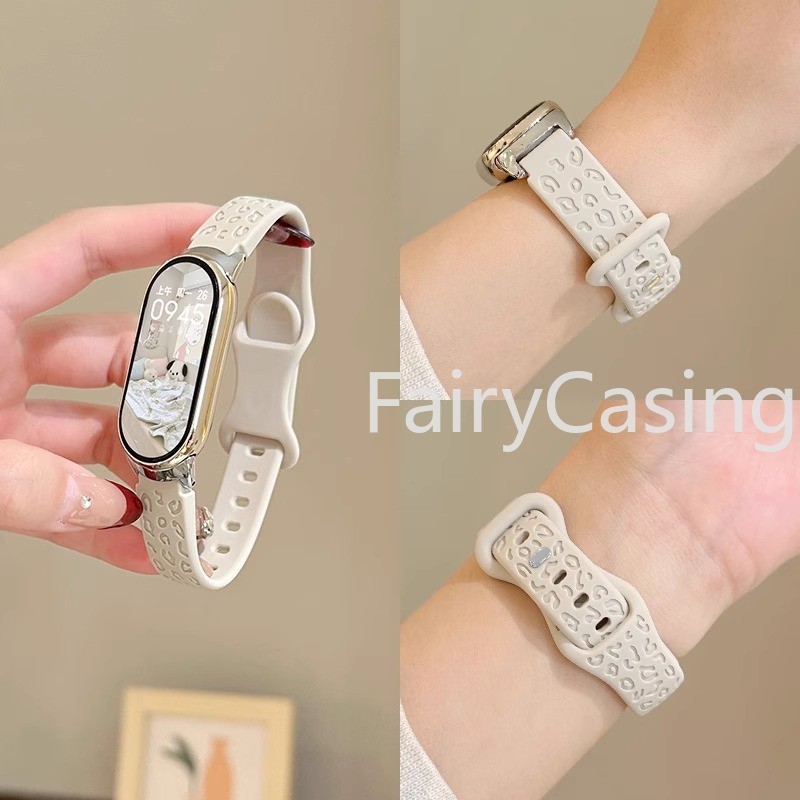 Dây Đeo Đồng Hồ Cho Xiaomi Mi Band 10 9 8 / 8 NFC Vòng Tay Silicon Phụ Kiện Cổ Tay Thay Thế ...