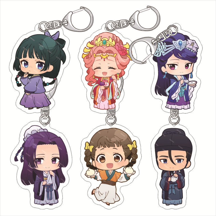 Móc Khoá, Standee, Tranh Kính Mô Dược Sư tự Sự Maomao Gao Shun Li Bai ...
