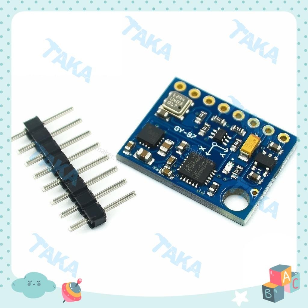 Cảm biến GY-87 10DOF IMU MPU6050 + HMC5883L + BMP180 - TaKa DiY ...