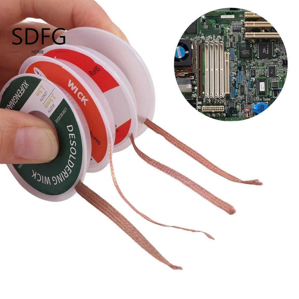 Desoldering Braid, Wick Wire Tin Sucker Solder Remover, Low Residue 1 ...