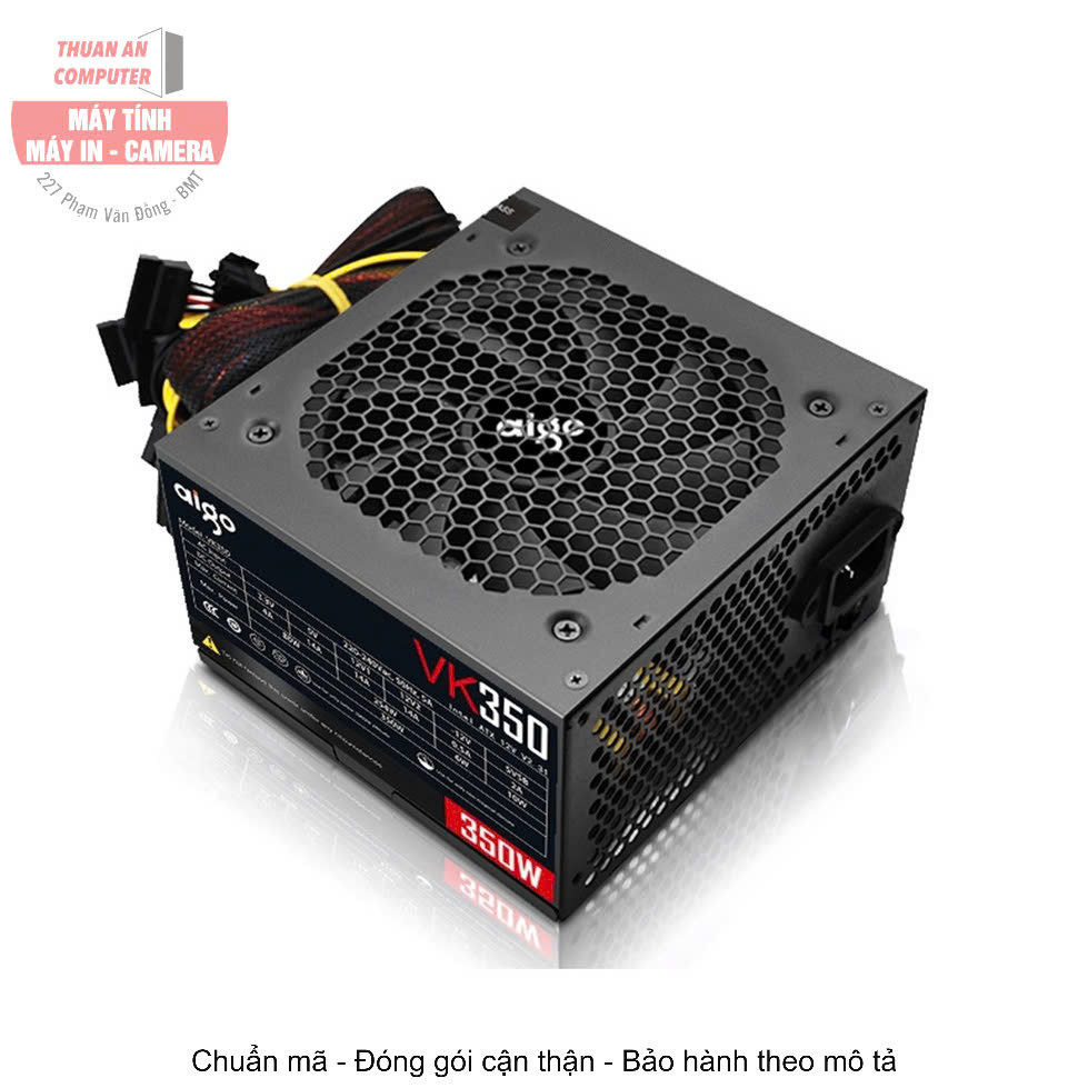 Nguồn máy tính AIGO VK350 - 350W (Màu Đen) | Shopee Việt Nam