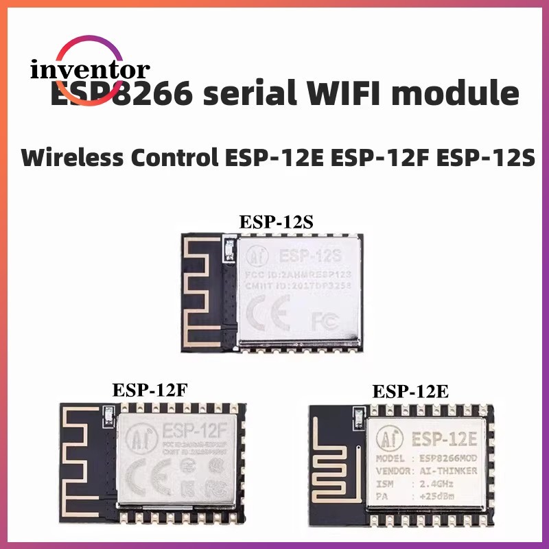 Esp8266 cổng nối tiếp wifi điều khiển từ xa không dây mô-đun wifi ESP-12E ESP-12F ESP-12S ...