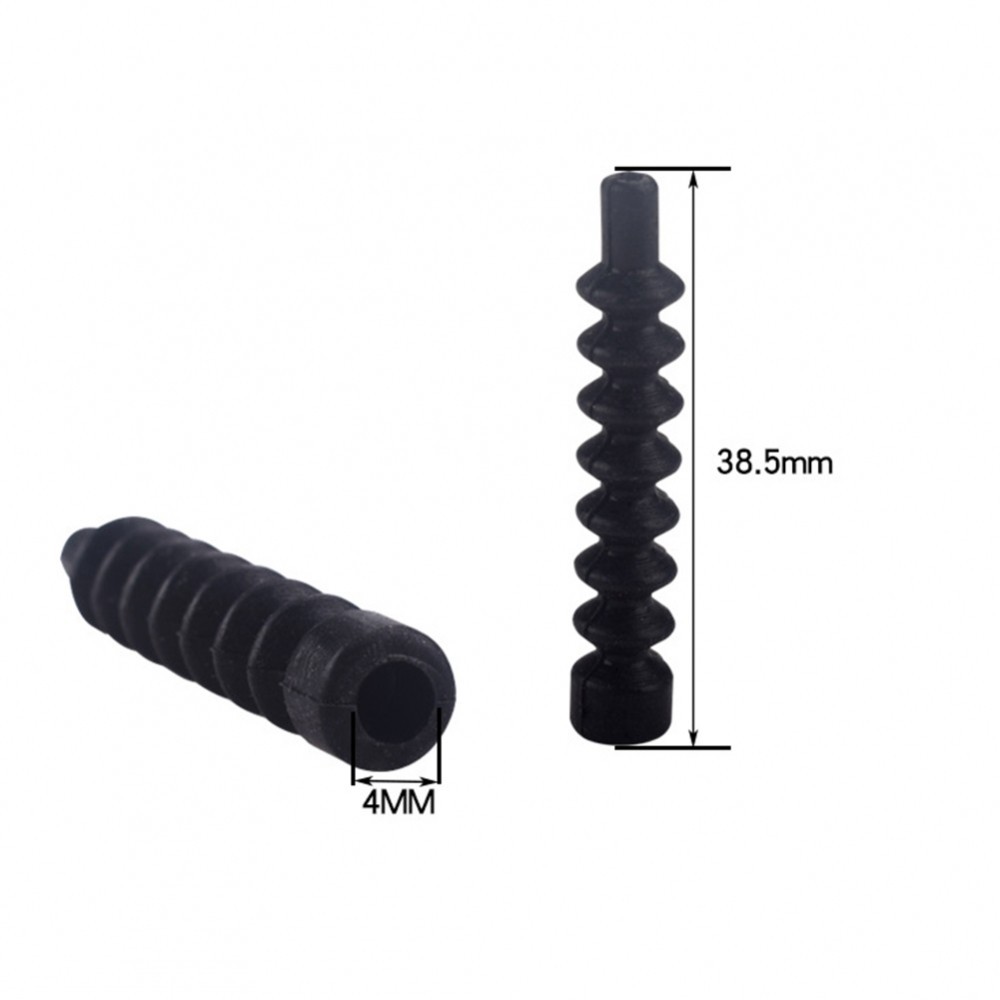 For Bicycle V Brake Cable Noodle Boot Dust Cover 4 Rubber Gaiters for ...