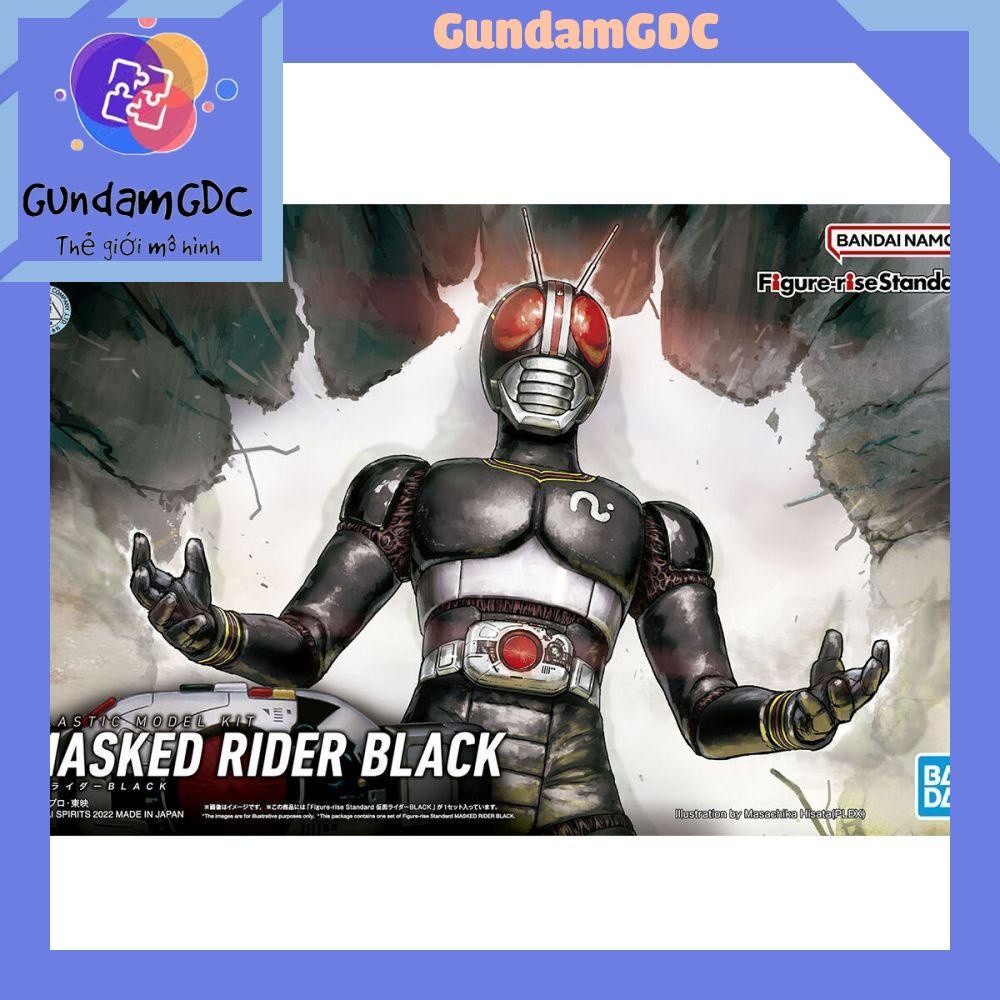 Mô hình lắp ráp Figure-rise Standard MASKED RIDER BLACK Bandai ...