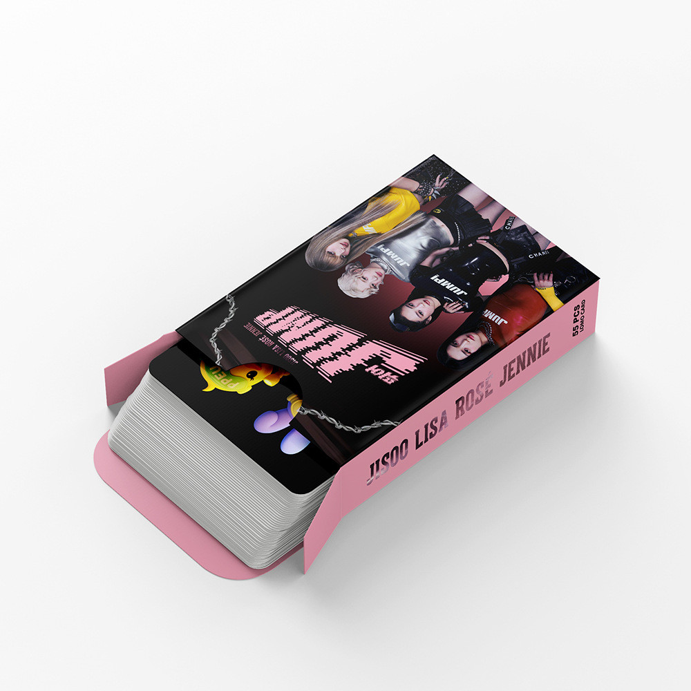 Blackpink 55 Cái / hộp KPOP BLACK PINK DEADLINE WORLD TOUR JUMP Photo ...