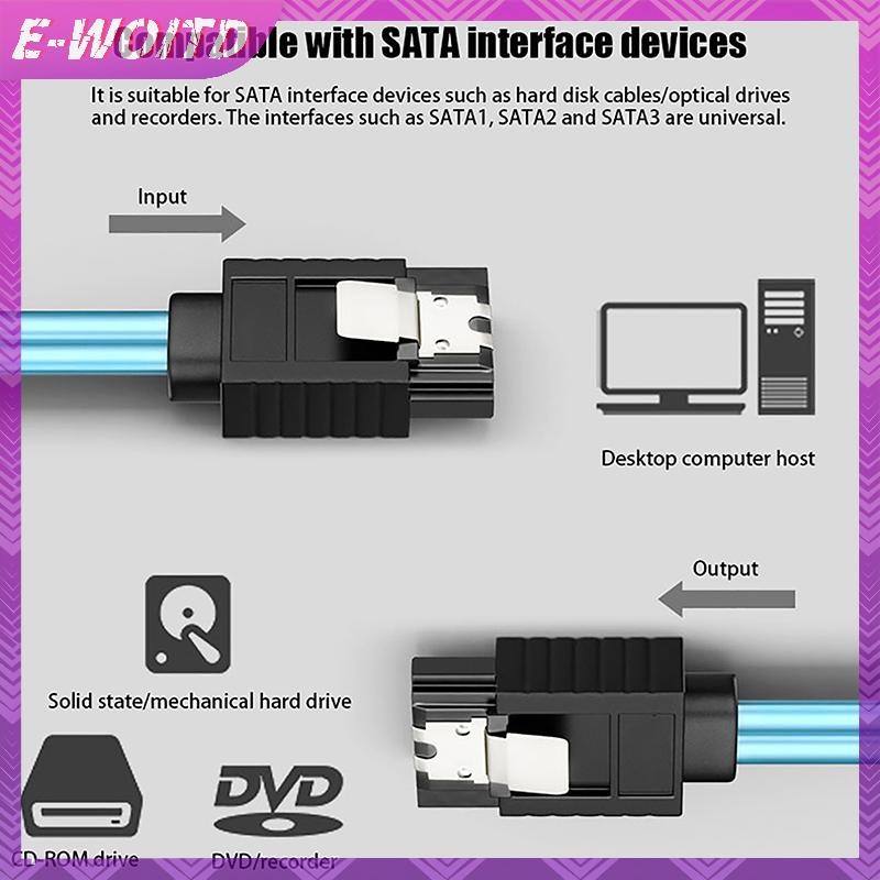 E-woitd 1 Cáp Sata Sang Sata 4 Cổng Cáp Ngày Sata 7Pin Đến Sata 7Pin ...