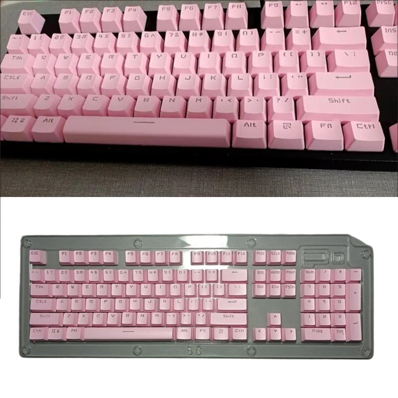 Btm 104 Chiếc PBT Full keycap Bộ Cho K70 K68 K63 K65 K95 K90 Để Tăng Cường Bàn Phím Cơ | Shopee ...