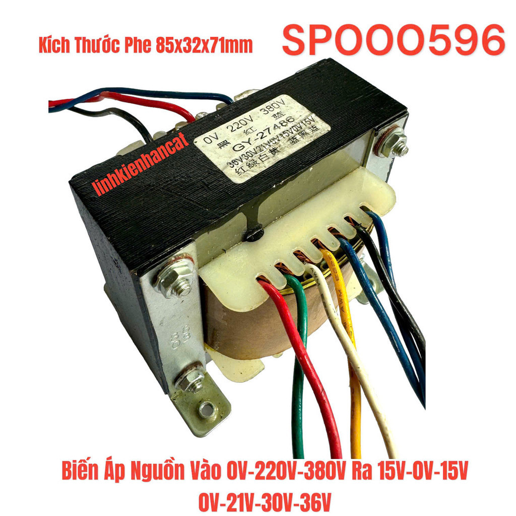 Biến Áp Nguồn Vào 0V-220V-380V Ra 15V-0V-15V 0V-21V-30V-36V | Shopee Việt Nam