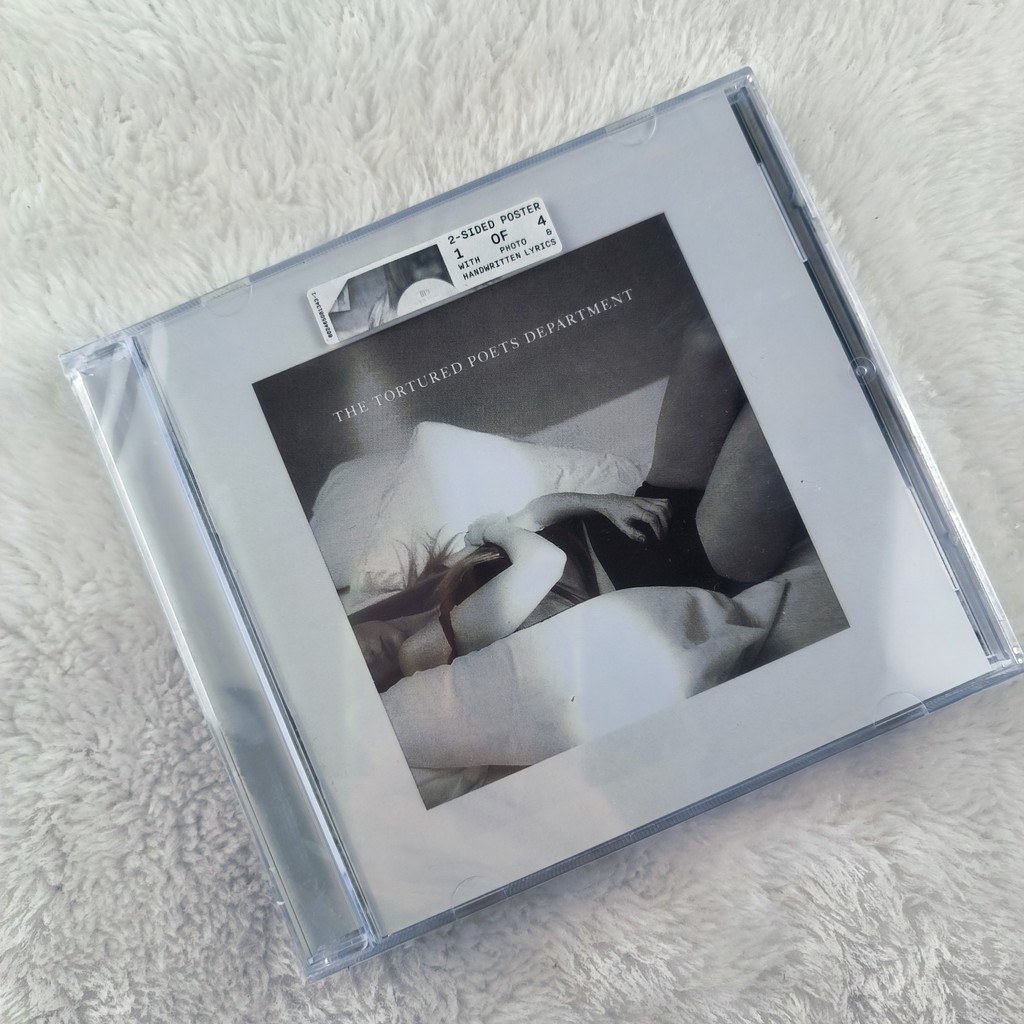 J343 Taylor Swift The Tortured Poets Department CD Album The Manuscript ...