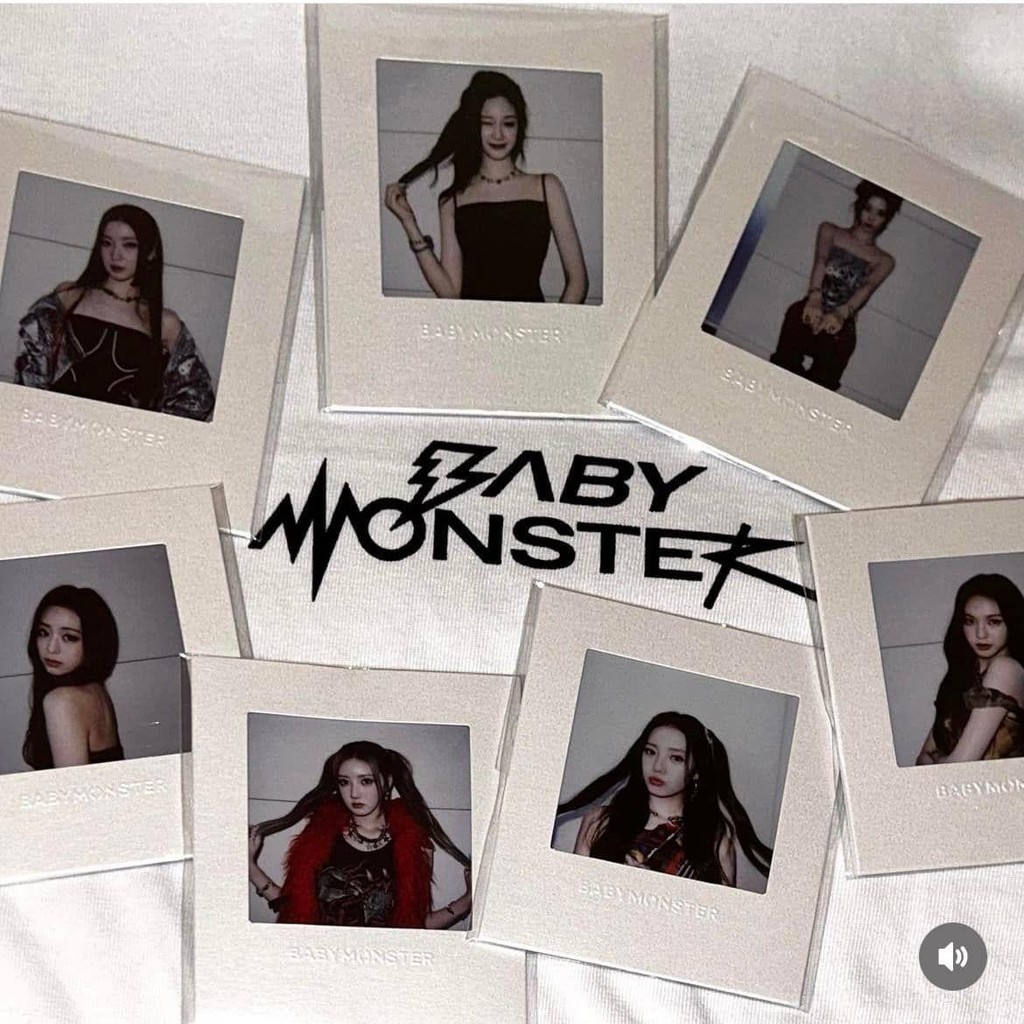 [FOREVER] BABYMONSTER INSTANT PHOTO + STICKER SET - Thẻ ảnh chính hãng ...