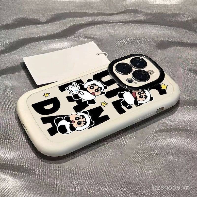 Ốp điện thoại Panda Xiaoxin Apple 15/14PROMAX Puffs bao toàn bộ cho ...