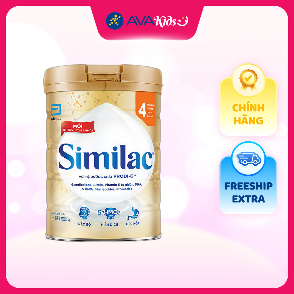 Sữa bột Similac 5G số 4 900g (2 - 6 tuổi) | Shopee Việt Nam