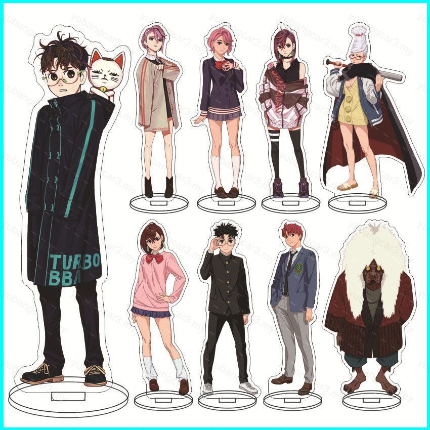 Bởi DAN DA DAN Momo Ayase Ken Takakura Đứng Tấm Anime Acrylic Đứng Tấm ...